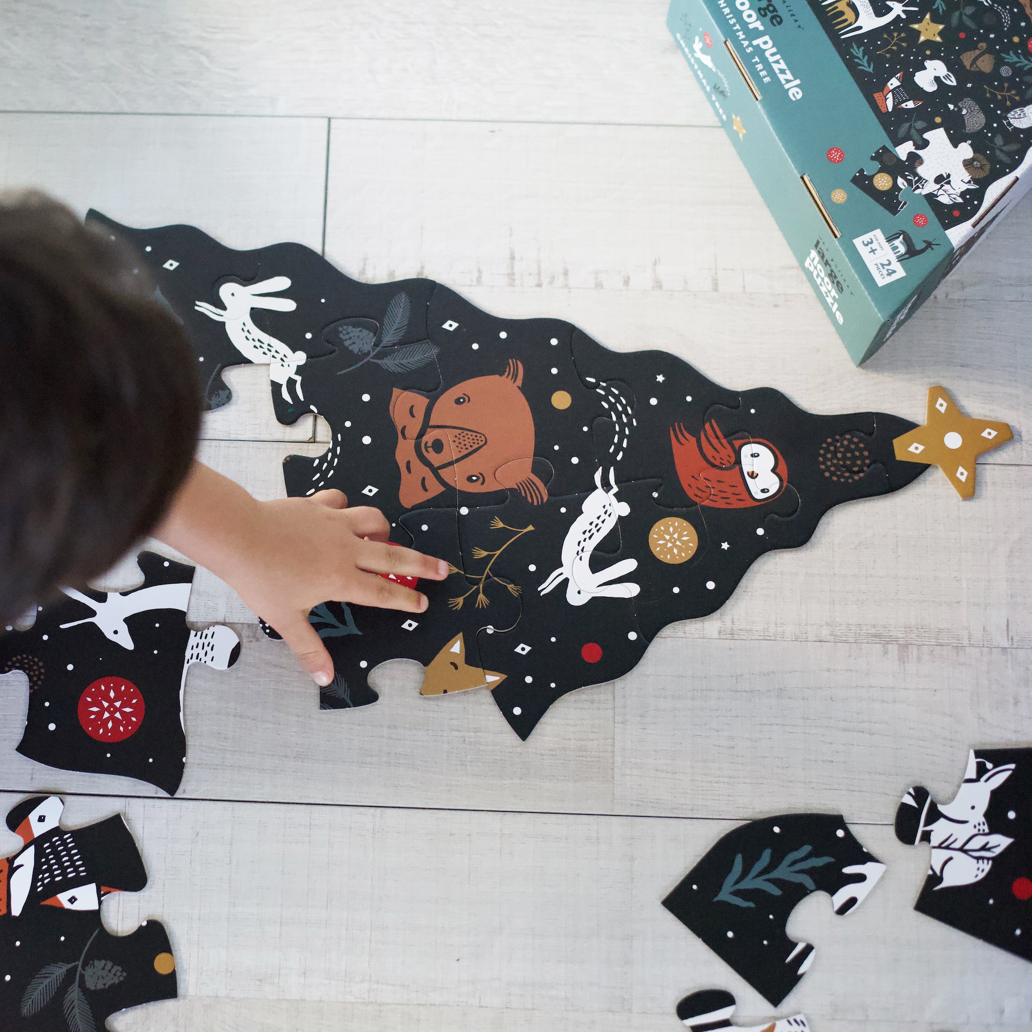 Christmas Tree Floor Puzzle – Youhe Baby and Kids Boutique